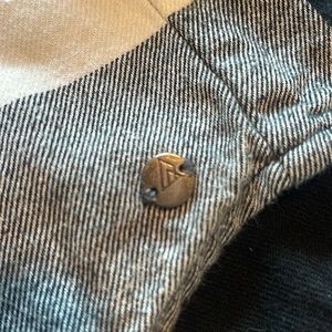 ripzone | Tops | Ripzone Hooded Black White Checkered Plaid Botton Down ...